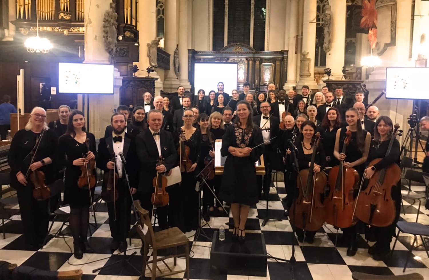 Newly-formed London Ukrainian Symphony Orchestra performs at Holy ...