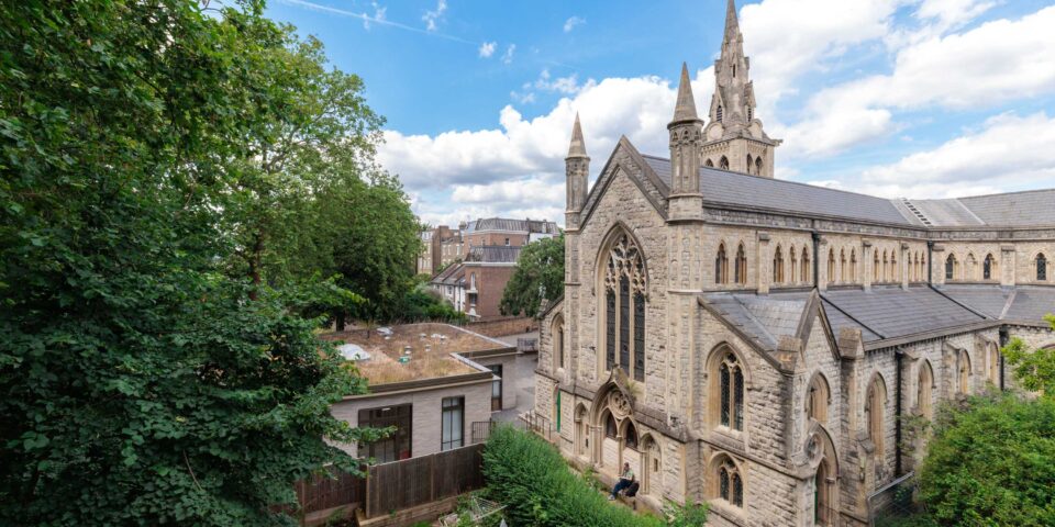Radiant panels at Christ Church Highbury | Diocese of London