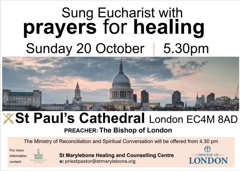 Sung Eucharist with Prayers for Healing at St Paul’s Cathedral ...