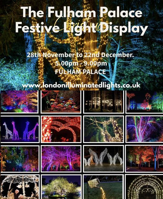 The Fulham Palace Festive Light Display | Diocese of London